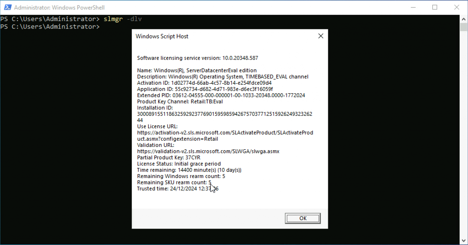Windows Server Evaluation Extending & Converting | PeteNetLive