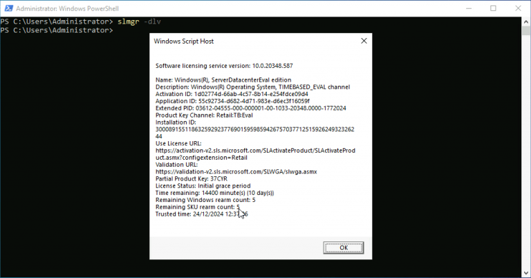 Windows Server Evaluation Extending & Converting | PeteNetLive