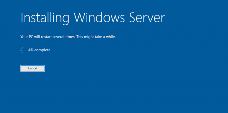 In Place Upgrade of Window Server | PeteNetLive