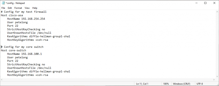 Windows SSH ‘No Matching Key’ | PeteNetLive