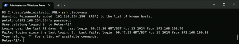 Windows SSH ‘No Matching Key’ | PeteNetLive