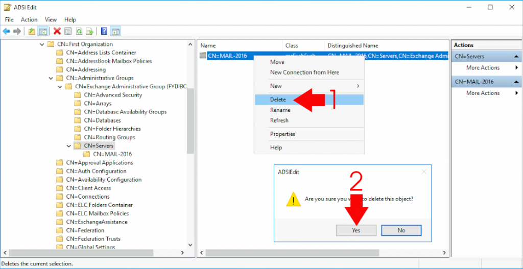 Manually Remove Exchange | PeteNetLive