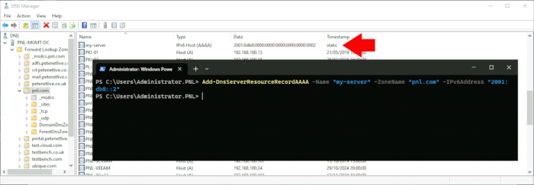 PowerShell DNS Records (Creating) | PeteNetLive