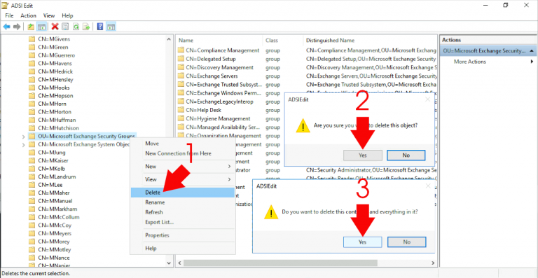 Manually Remove Exchange | PeteNetLive