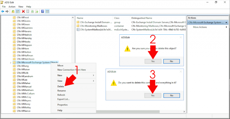 Manually Remove Exchange | PeteNetLive