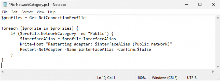Server 2025 Network Profile Wrong After Reboot|PeteNetLive